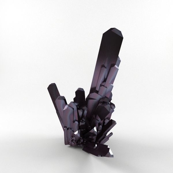 Crystal Emerald Quartz 3D Model Gem Pack 20 Pieces 3D model | CGTrader