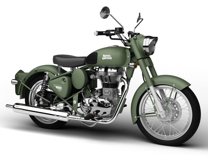 Royal Enfield Classic Battle Green 2016 3D Model CGTrader Royal Enfield Classic Battle Green 2016 3D Model CGTrader