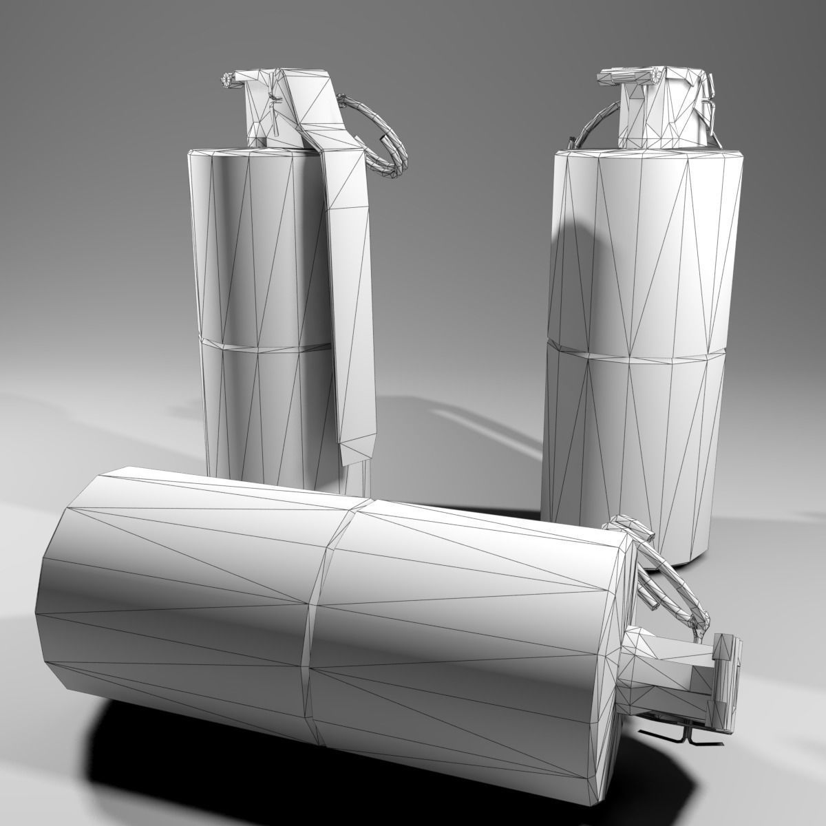 3D model MK3A2 Concussion grenade VR / AR / low-poly | CGTrader