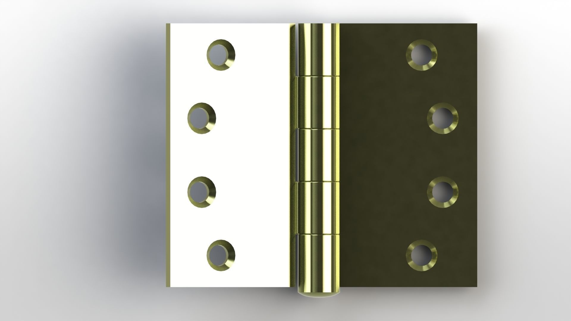 Door Hinge 3D model | CGTrader