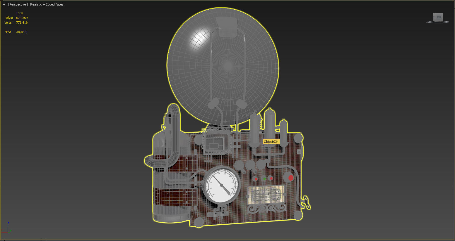 Steampunk camera 3D model | CGTrader