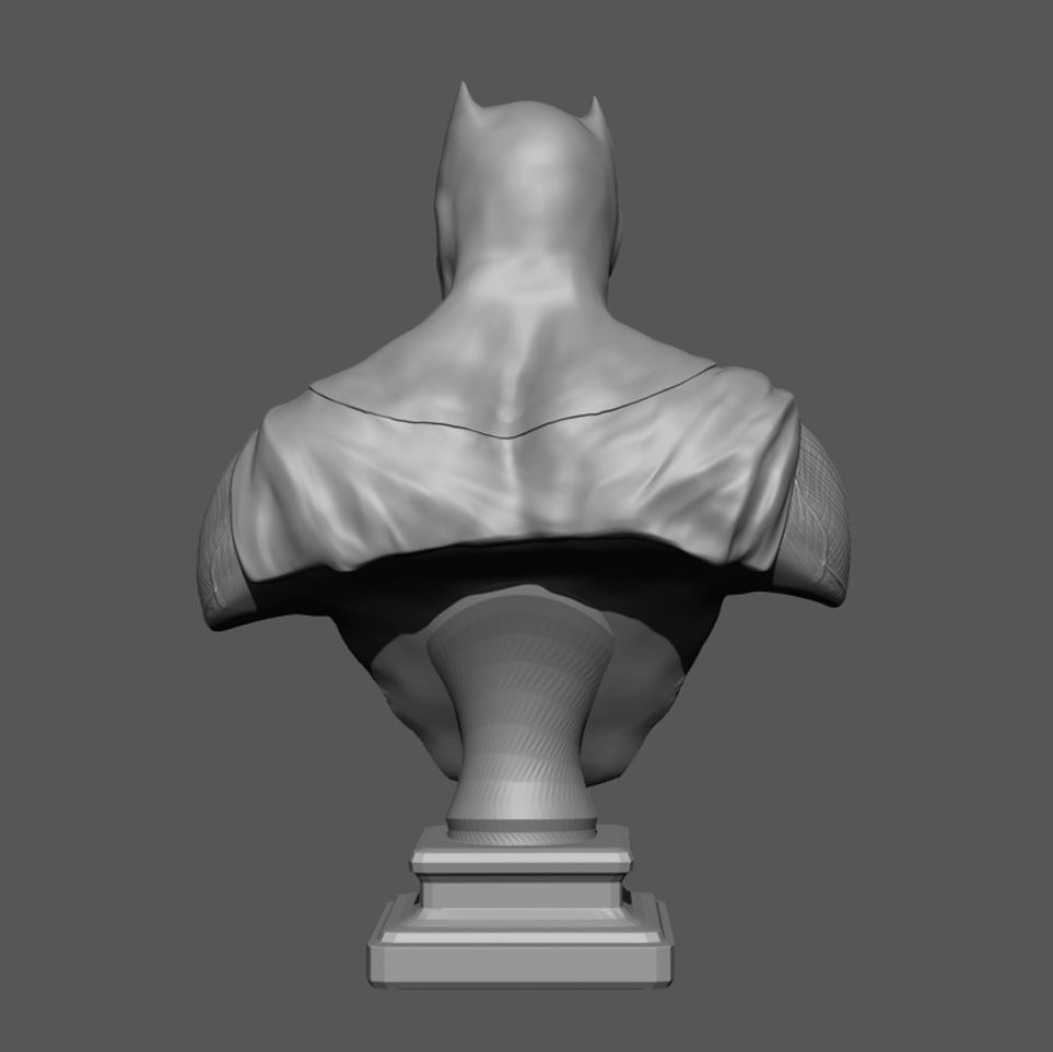 Batman bust 3D model 3D printable | CGTrader