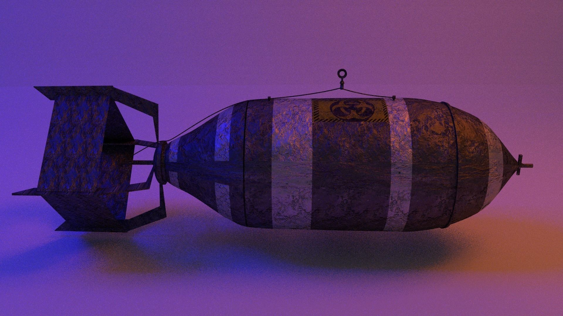 Nuclear Bomb 3D model | CGTrader