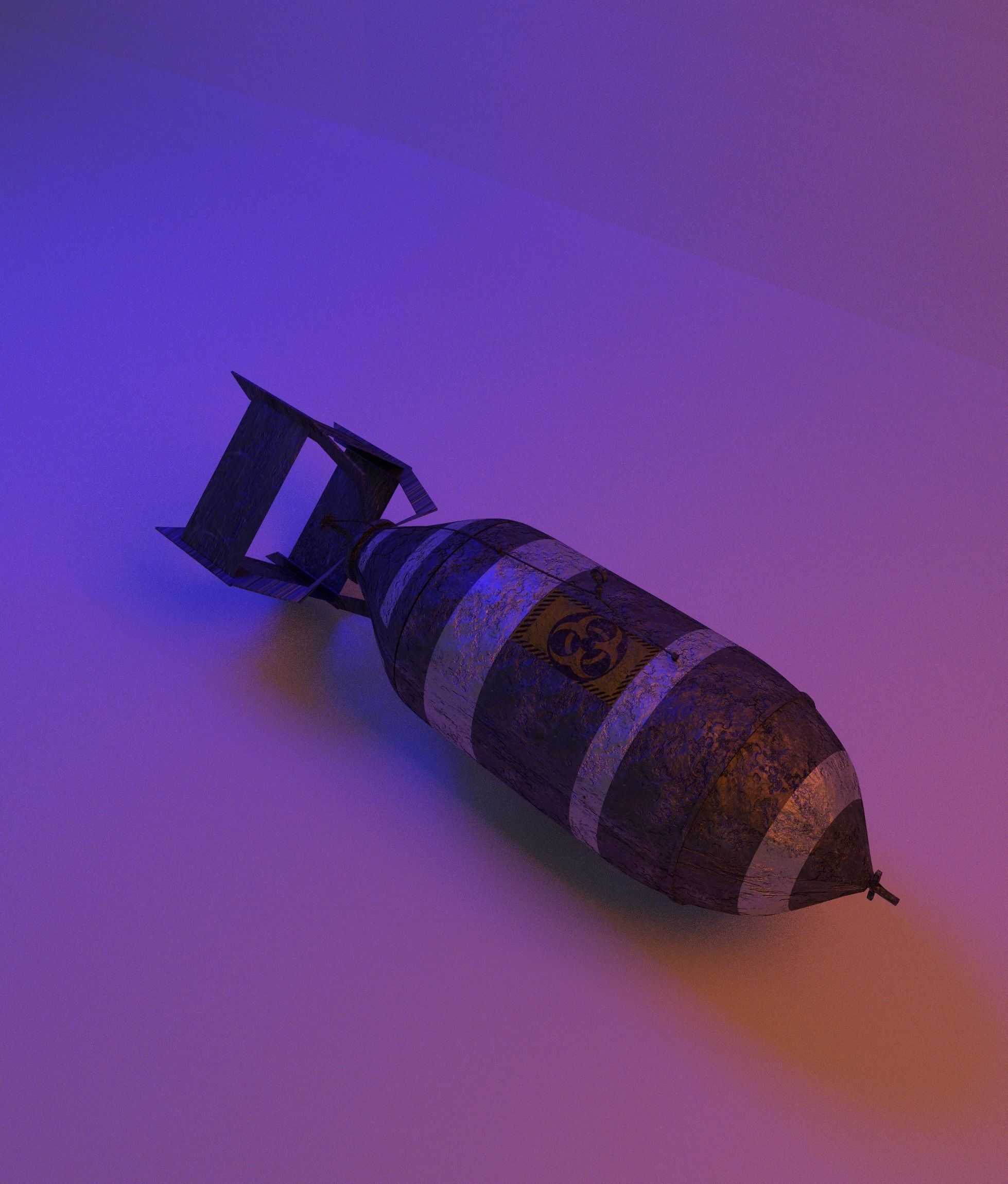 Nuclear Bomb 3D model | CGTrader