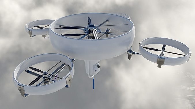 3D model Reconnaissance Spy Drone VR / AR / low-poly | CGTrader