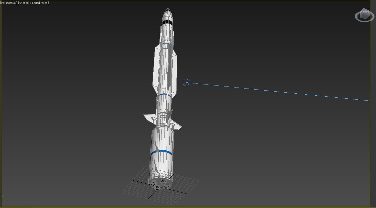 RIM-161 Standard Missile 3 3D model | CGTrader