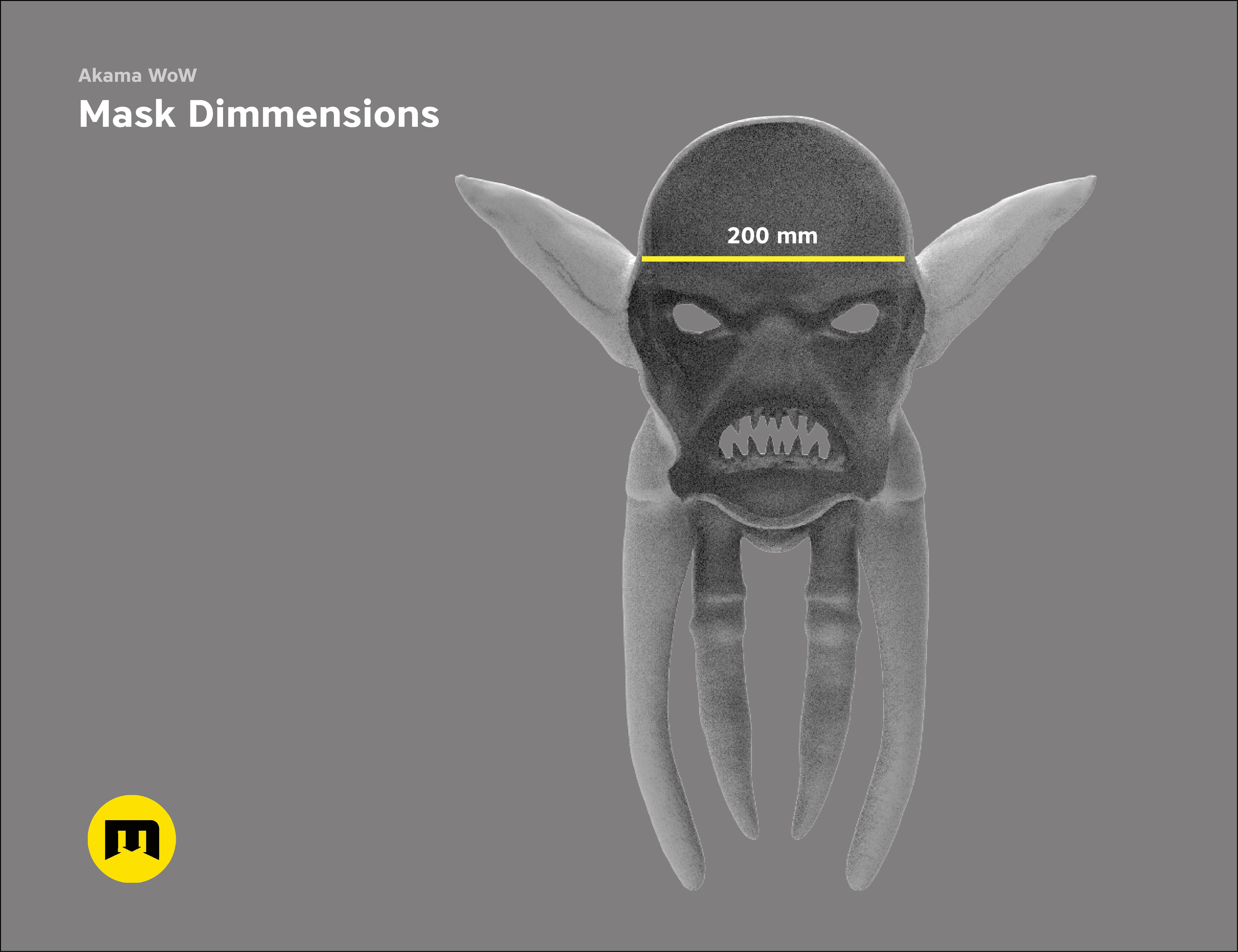 Akama head WoW 3D model | CGTrader