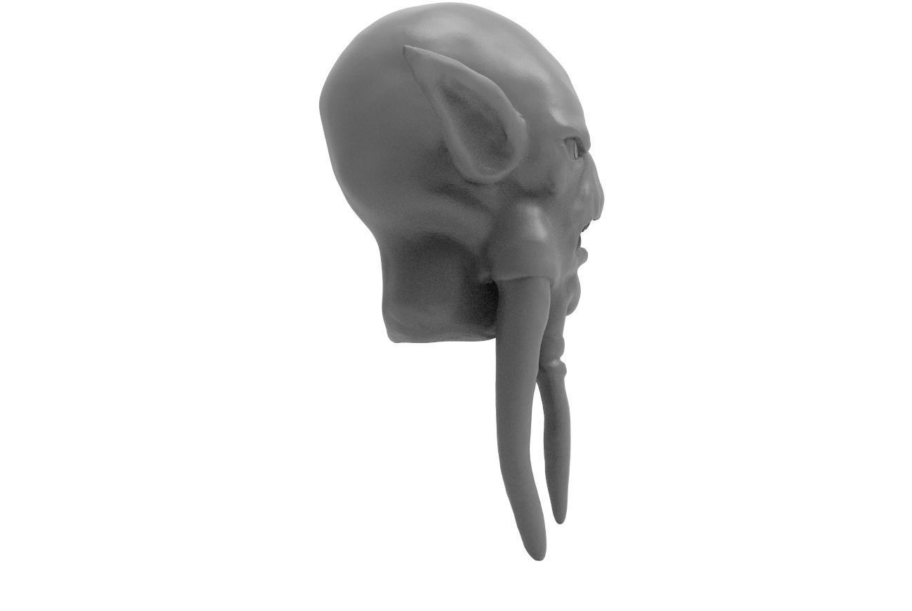Akama head WoW 3D model | CGTrader
