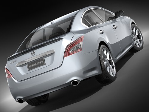 Nissan Maxima 3D model | CGTrader