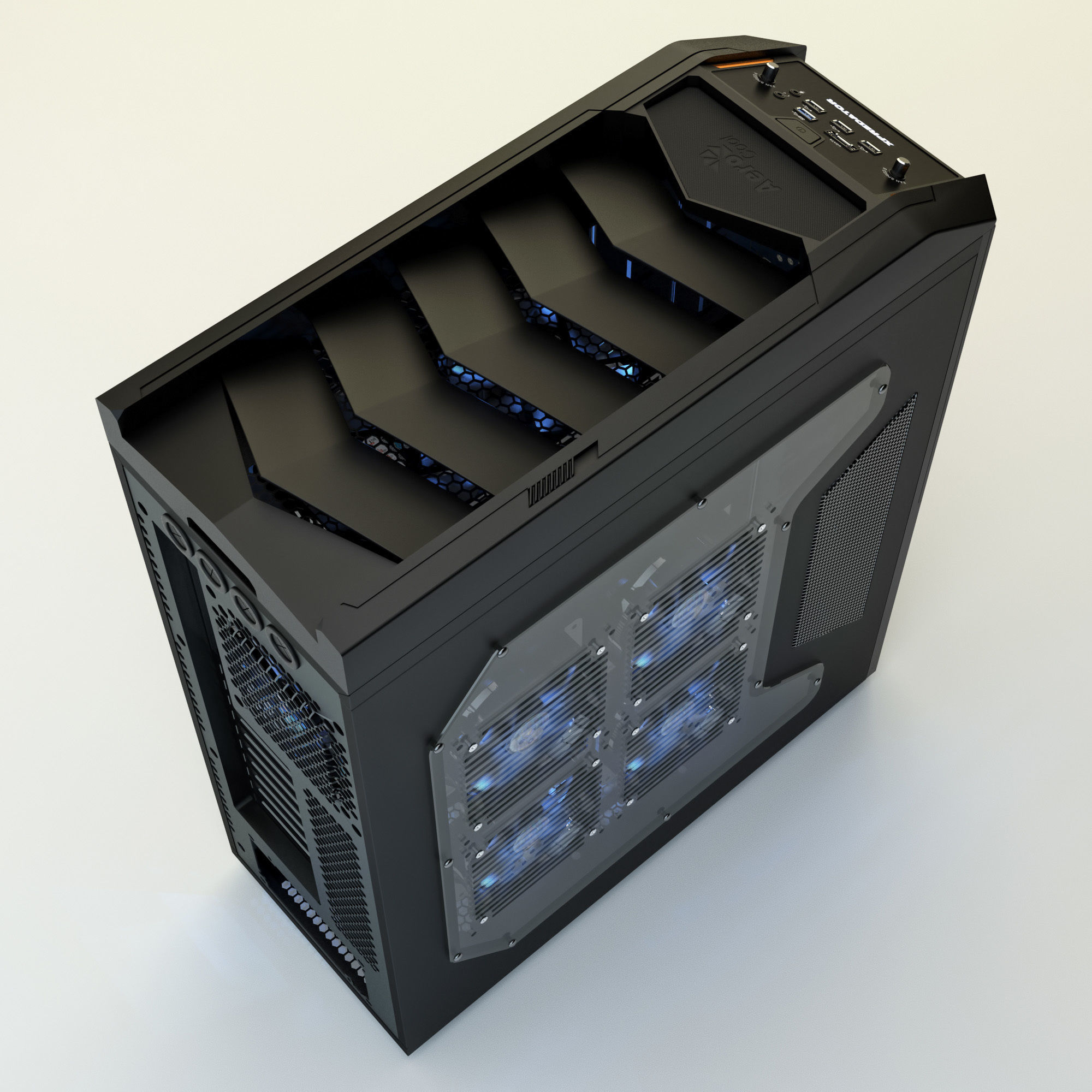 Aerocool XPREDATOR 3D model | CGTrader