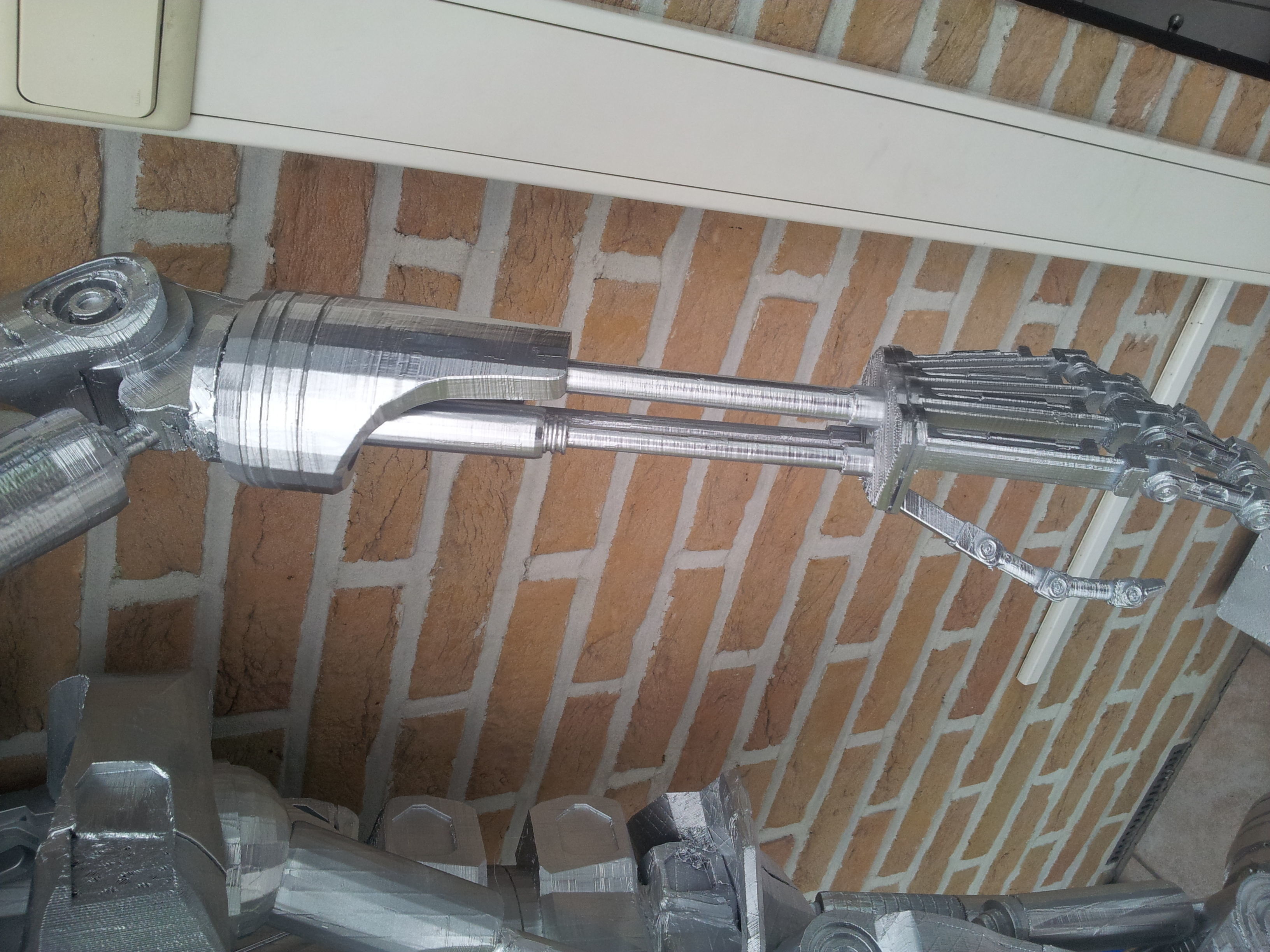 Terminator real life size 1m80 3D model animated | CGTrader