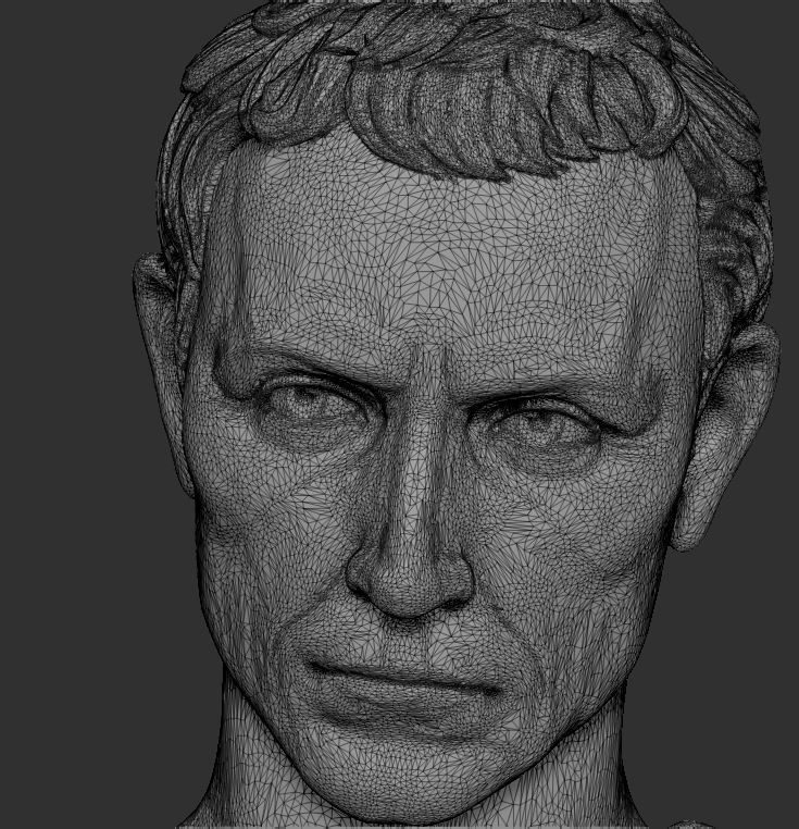 Caesar Bust Printable 3D model 3D printable | CGTrader