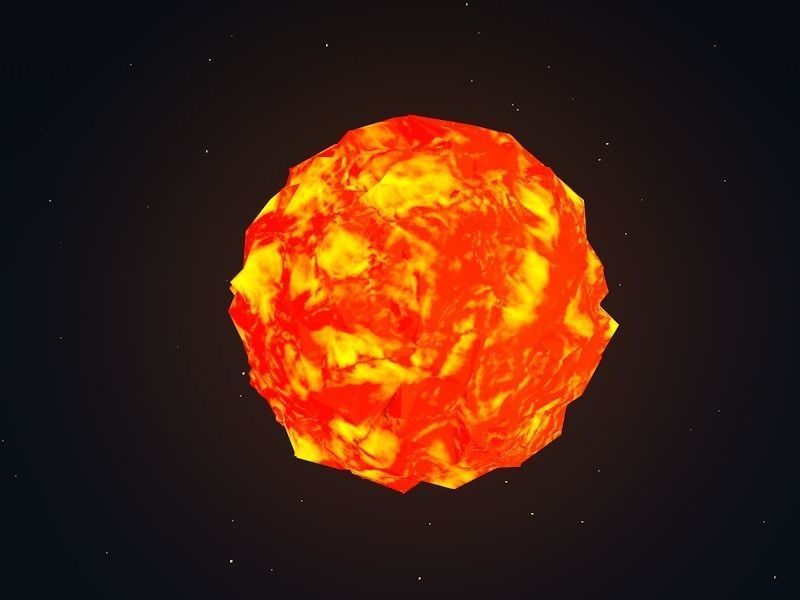 3D model Low Poly Solar System VR / AR / low-poly | CGTrader