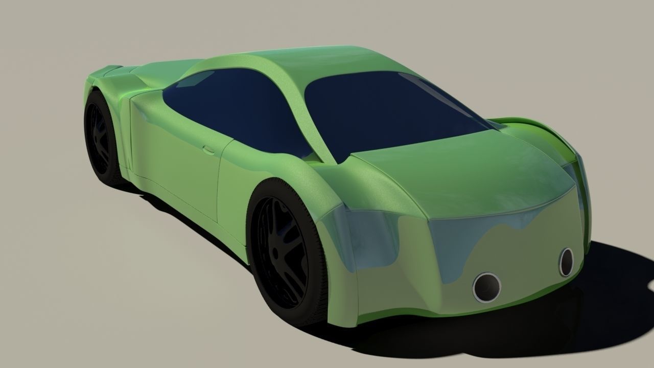 Concept Car Custom free 3D model | CGTrader