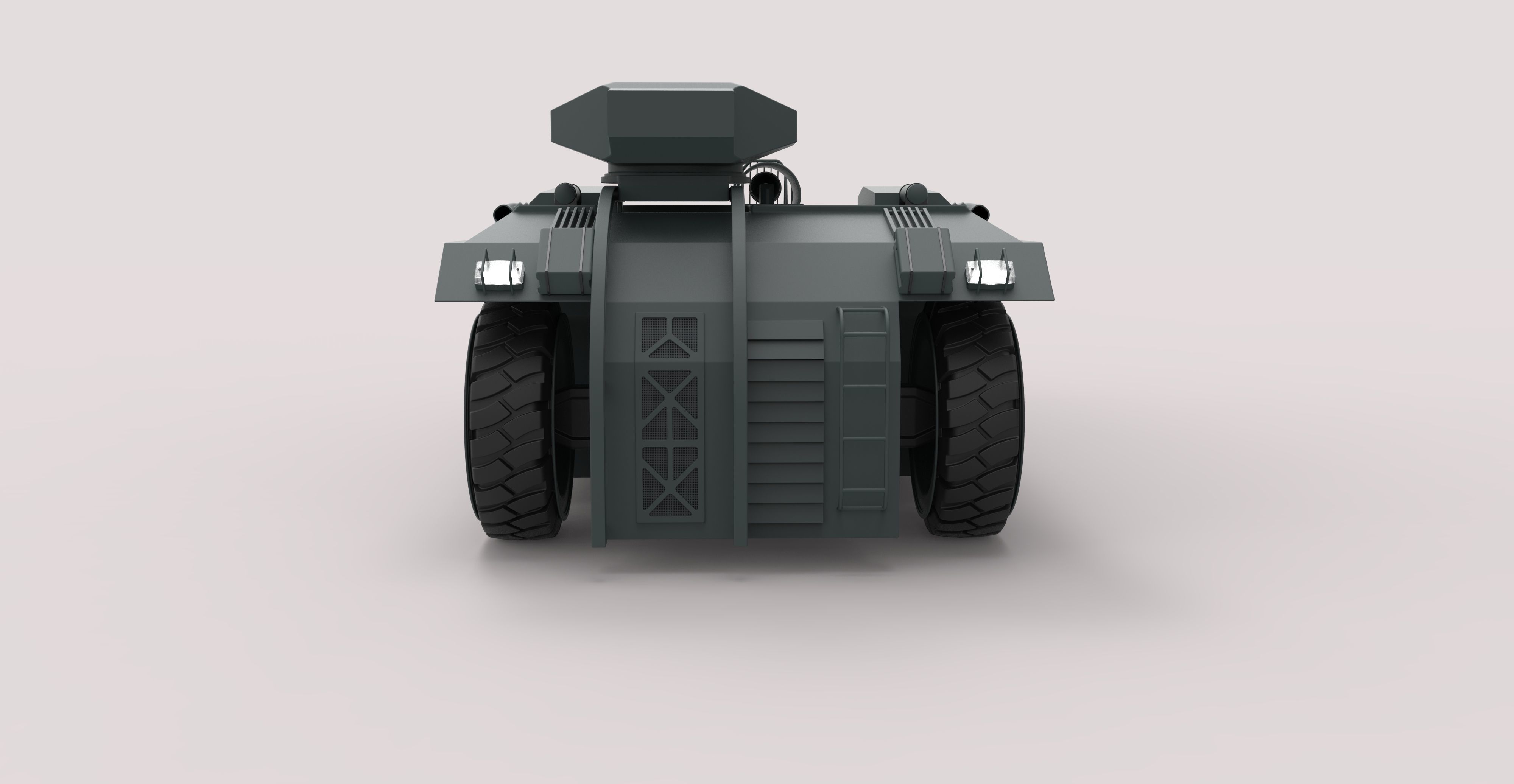 Armored personnel carrier M577 from the movie Aliens 3D model | CGTrader