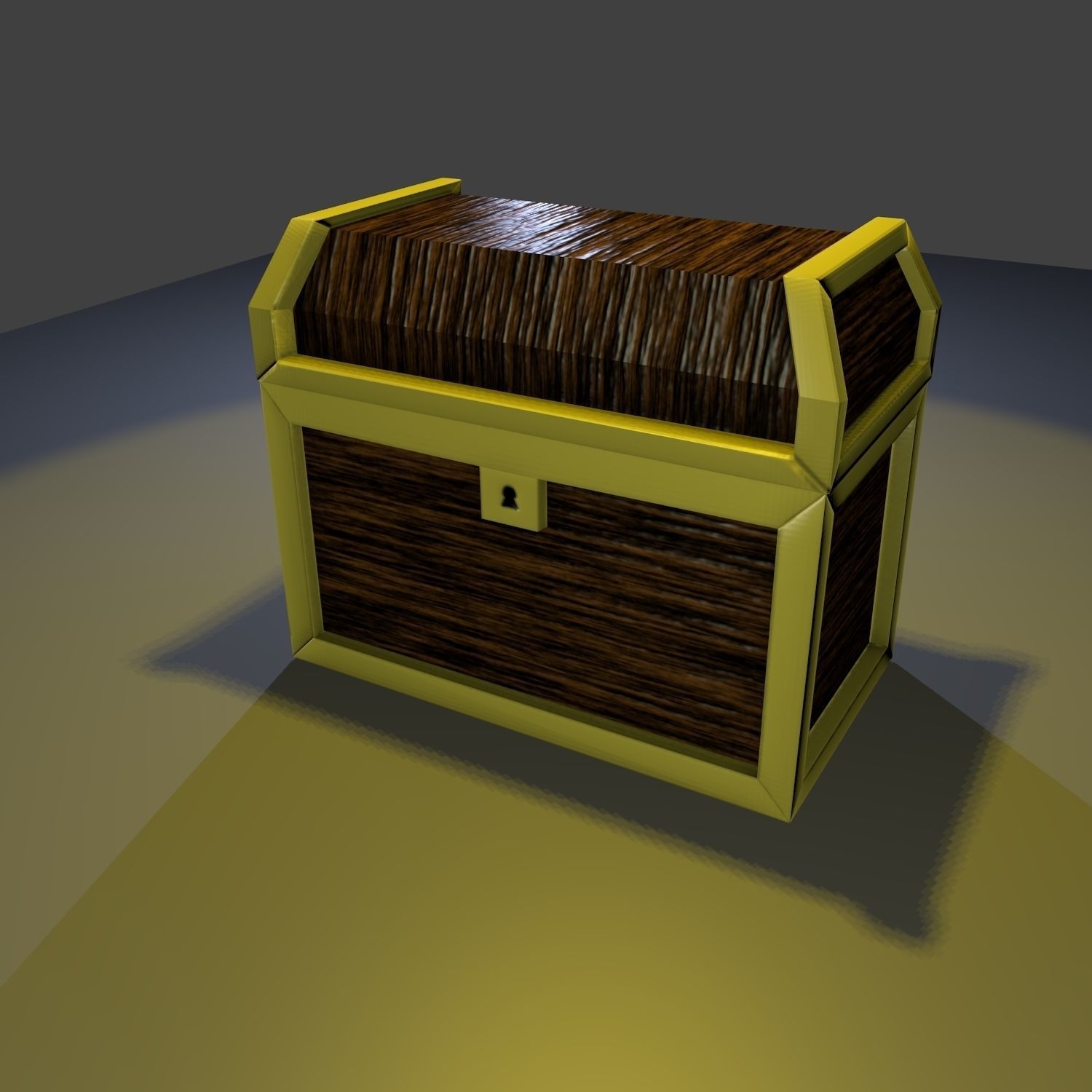 3D model Treasure Chest Prop VR / AR / low-poly animated | CGTrader