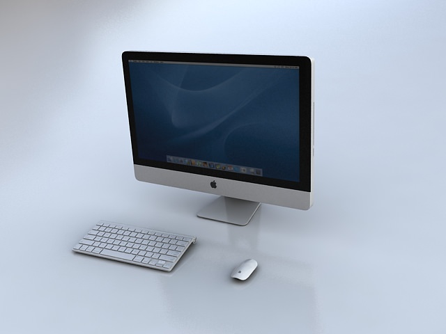 Imac computer 3D model | CGTrader