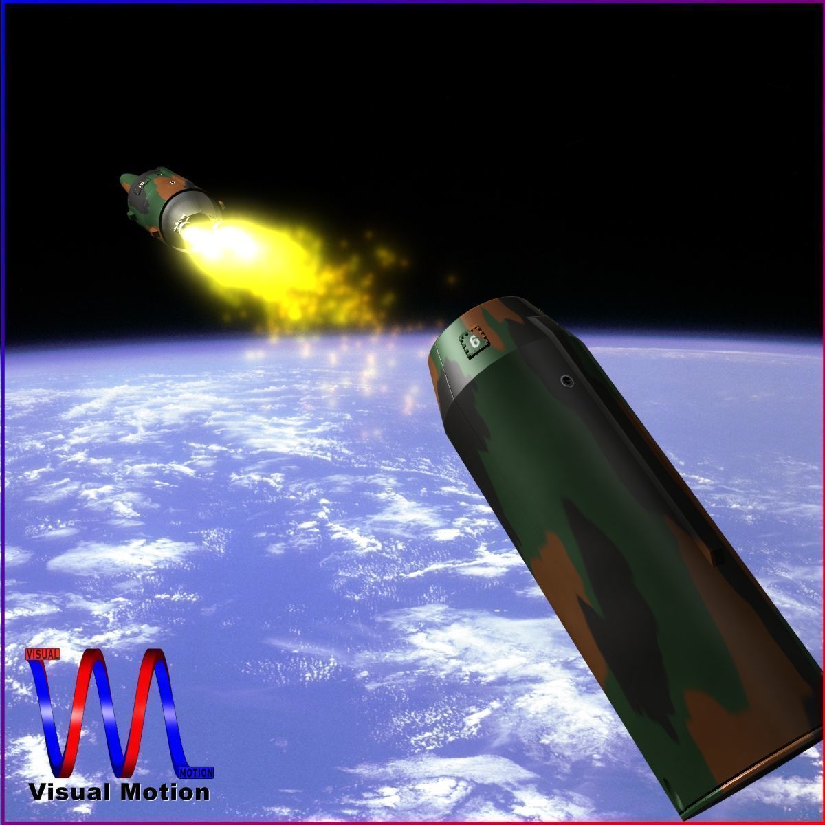 KN-08 No Dong-C Ballitic Missile 3D model | CGTrader