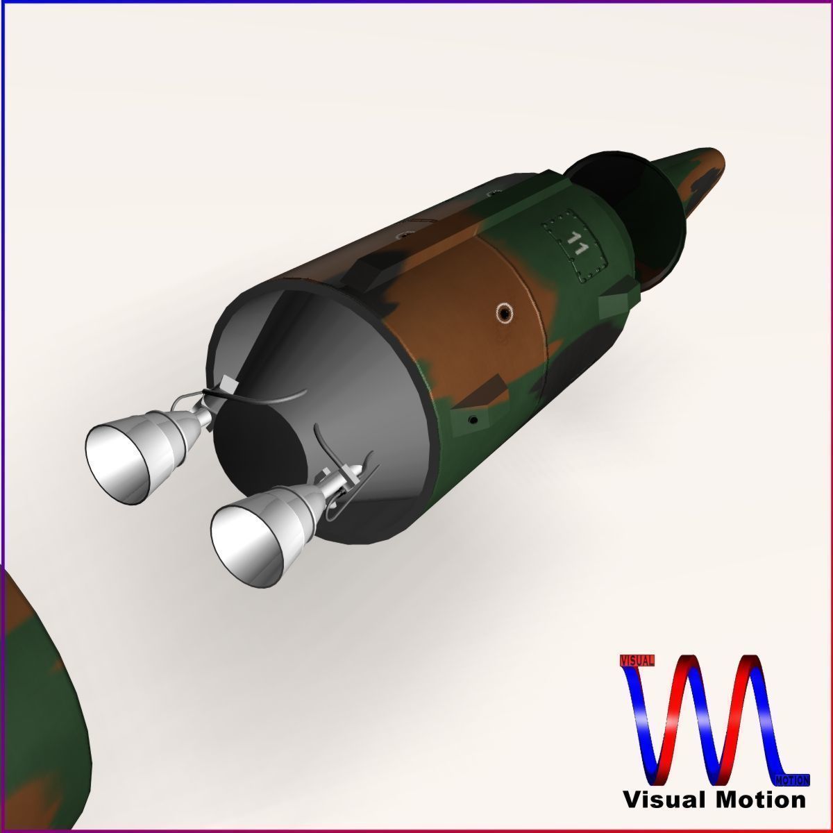 KN-08 No Dong-C Ballitic Missile 3D model | CGTrader