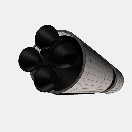 UGM-27 Polaris A1 Ballistic Missile 3D Model 3DS DXF X | CGTrader.com
