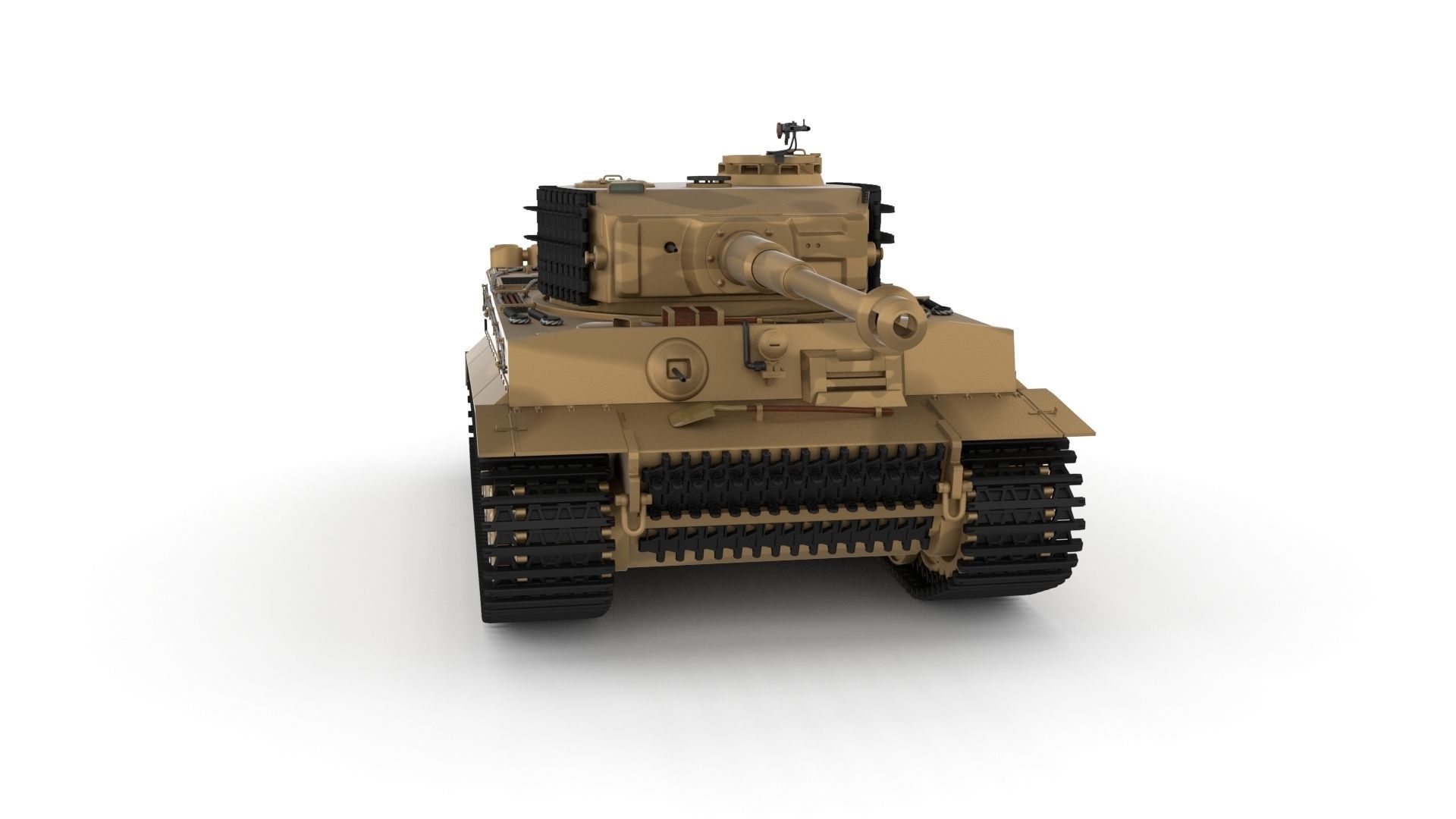 Panzer Tiger Tank Late 1944 v1 3D model | CGTrader