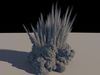 3D model Houdini to Arnold - Shrapnel Explosion Asset VR / AR / low ...