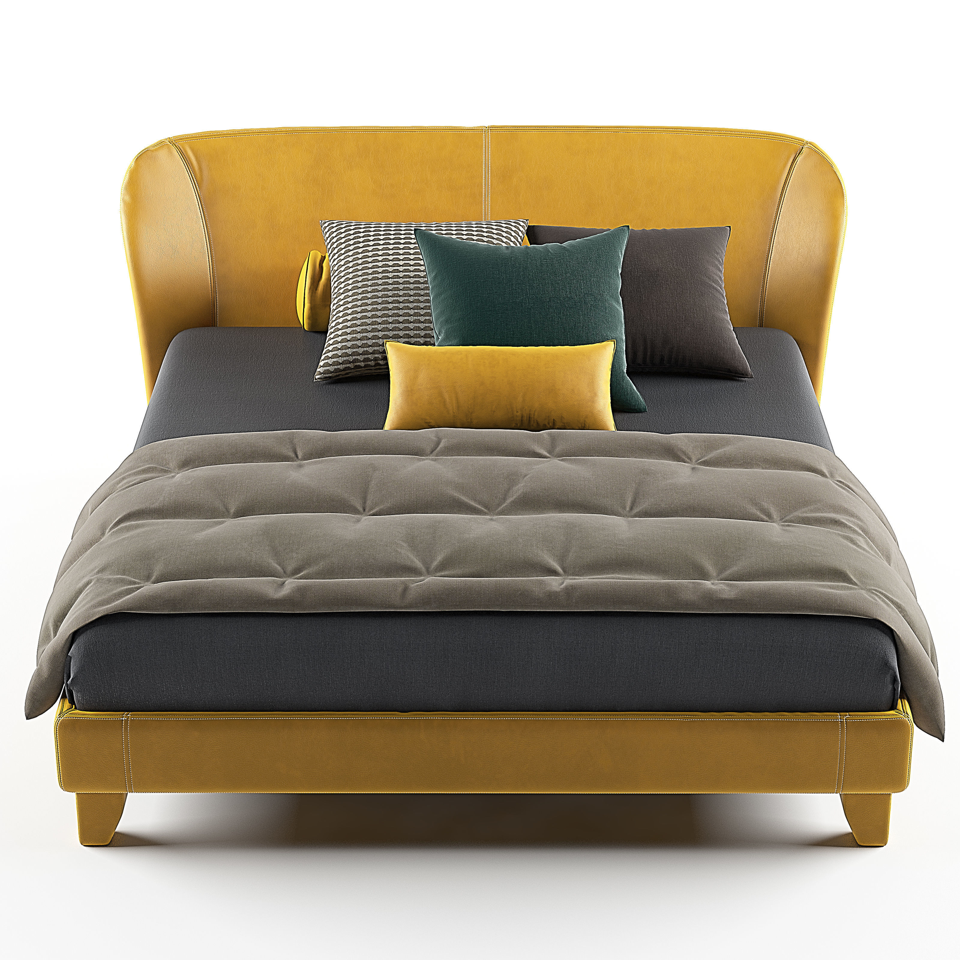 Bed Carnaby 3D model | CGTrader