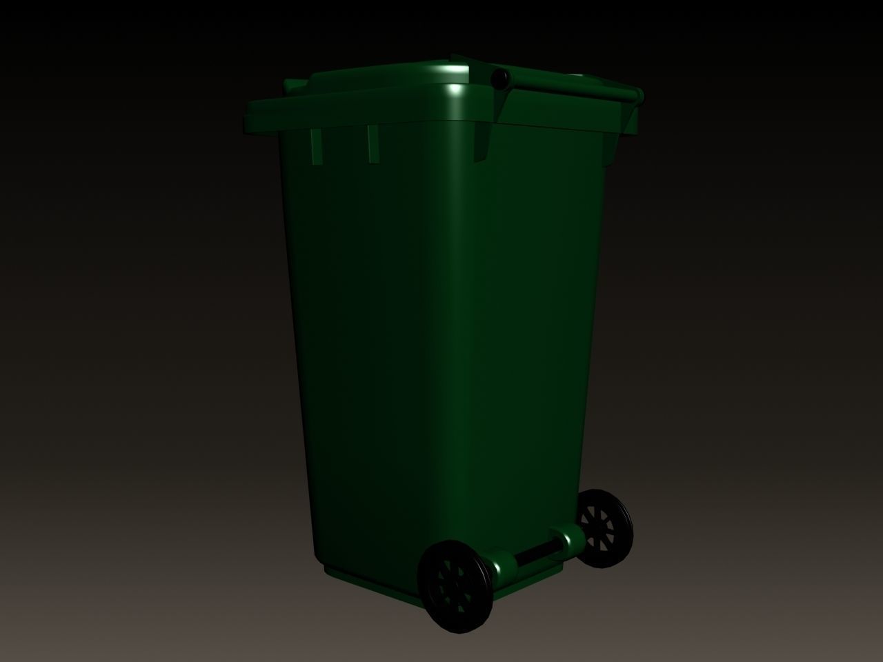 3D model Garbage Bin VR / AR / low-poly | CGTrader