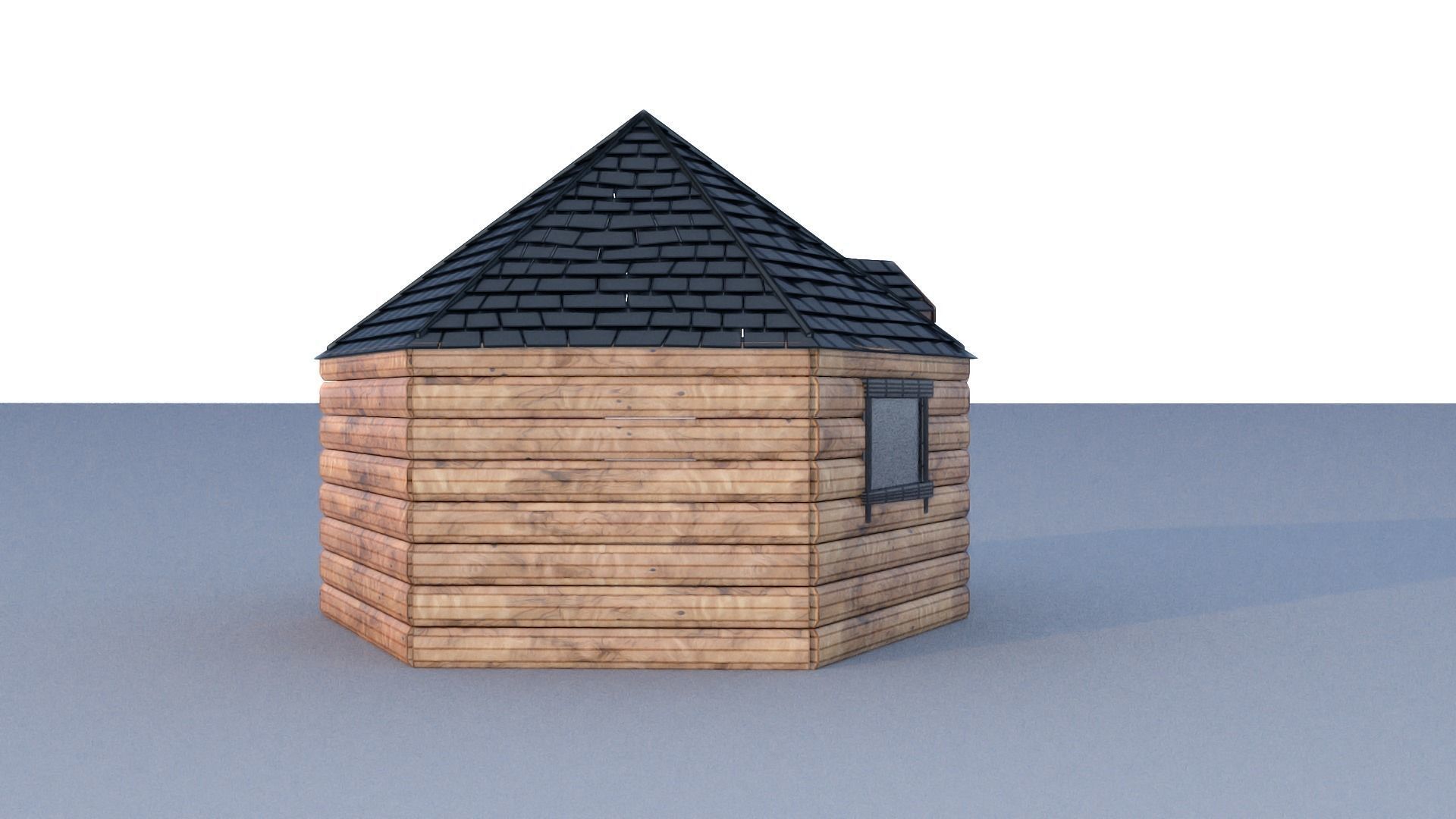 Wooden Hut 3D model | CGTrader