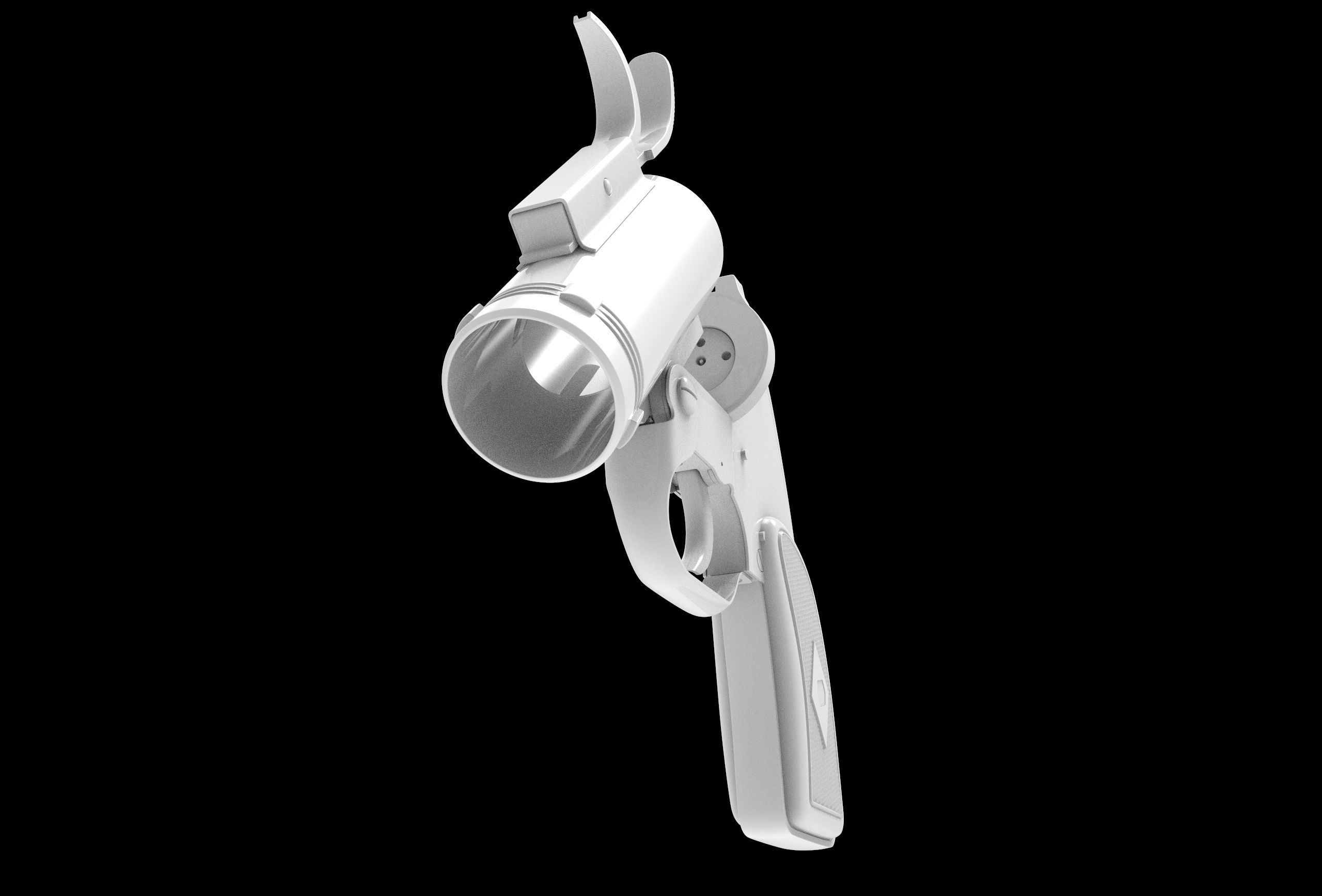 AN-M8 Flare Gun High Poly Model 3D model | CGTrader