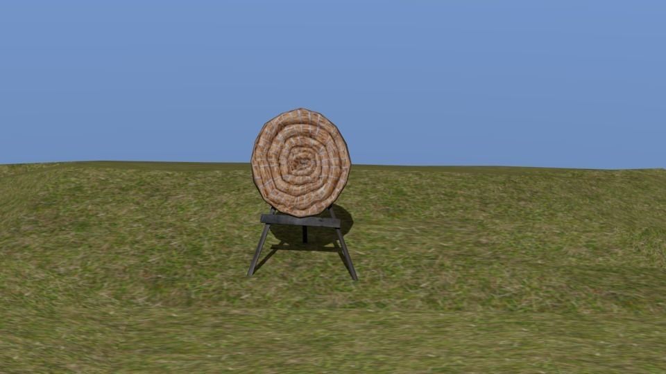 Medieval target free VR / AR / low-poly 3D model | CGTrader