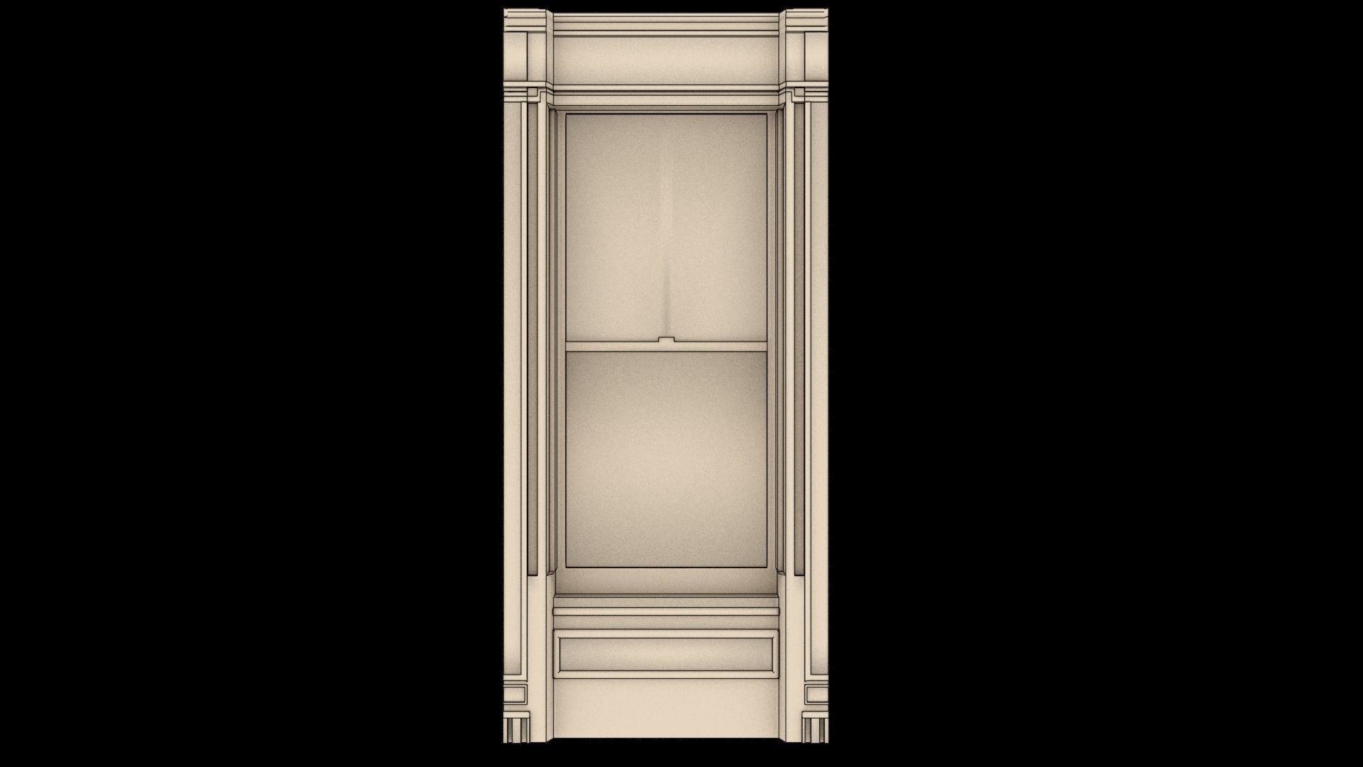 Window Part 3D model | CGTrader