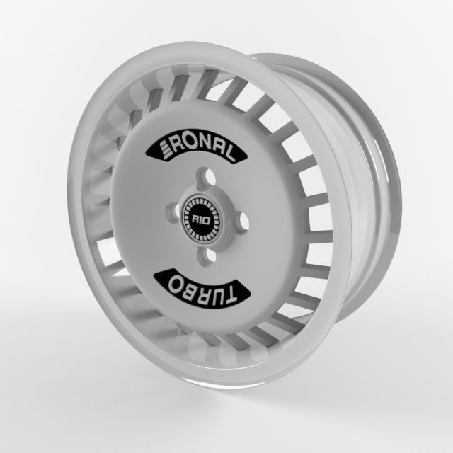 Ronal turbo r10 3D model 3D printable | CGTrader