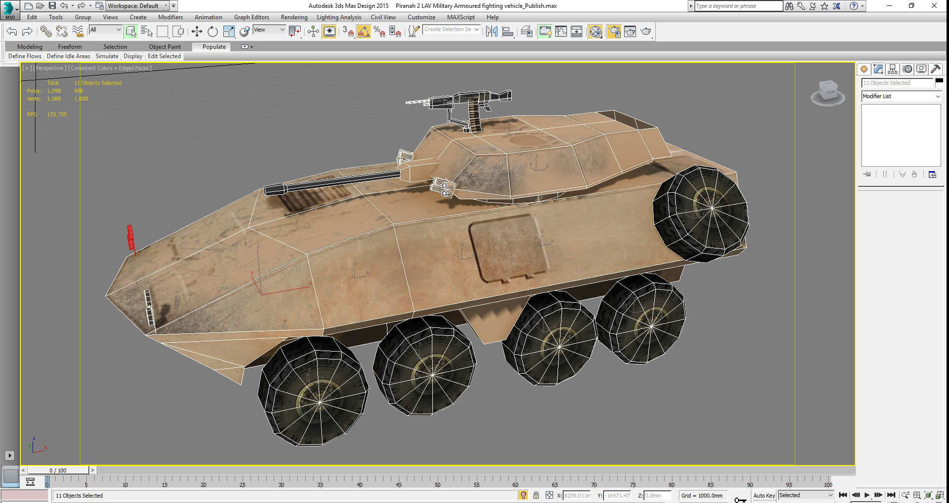 3D model 5 LAV 25 APC models for VR and Games VR / AR / low-poly | CGTrader