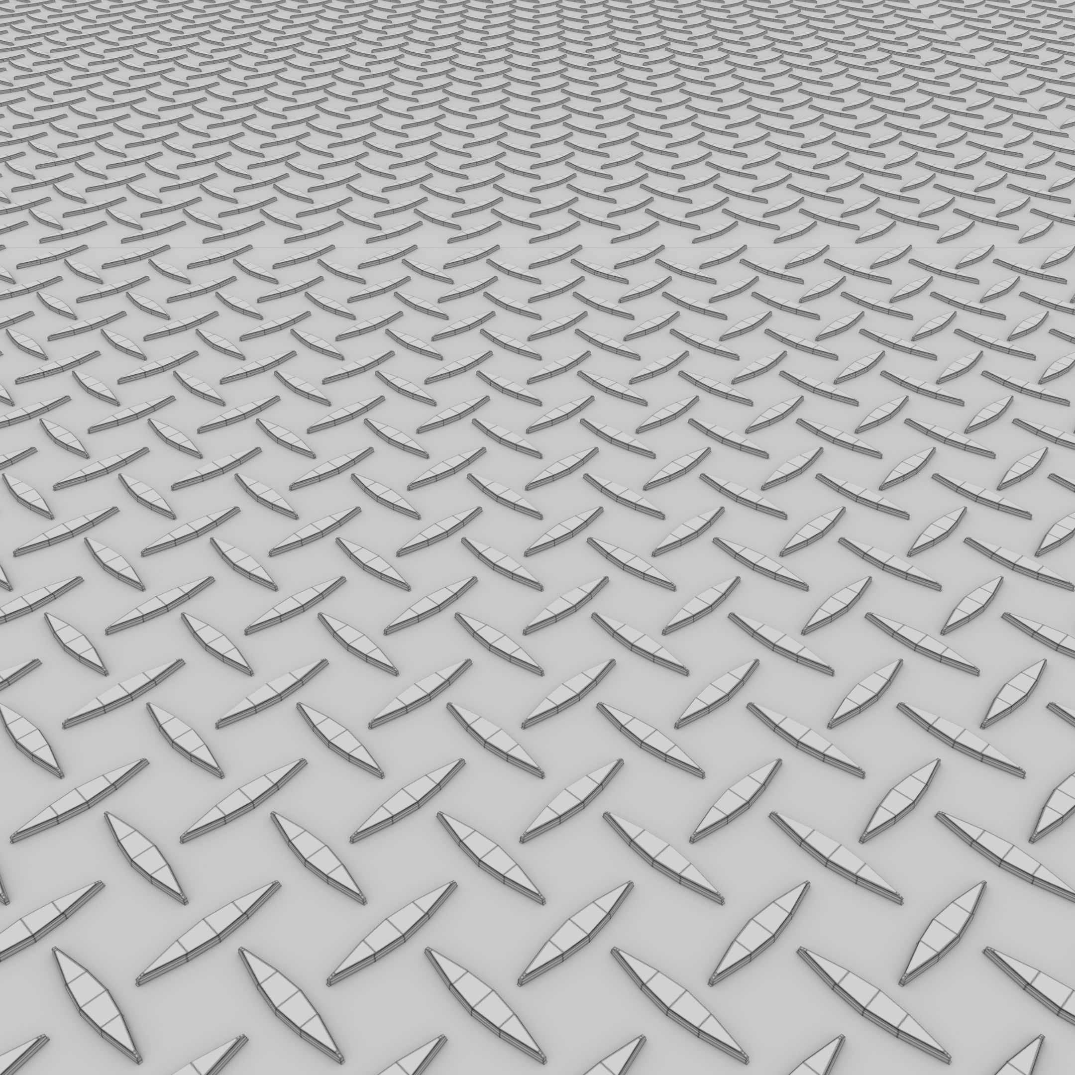 Diamond Plate 3D Model 3D model | CGTrader