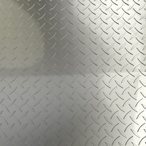 Diamond Plate 3D Model 3D Model OBJ FBX STL BLEND DAE MTL | CGTrader.com
