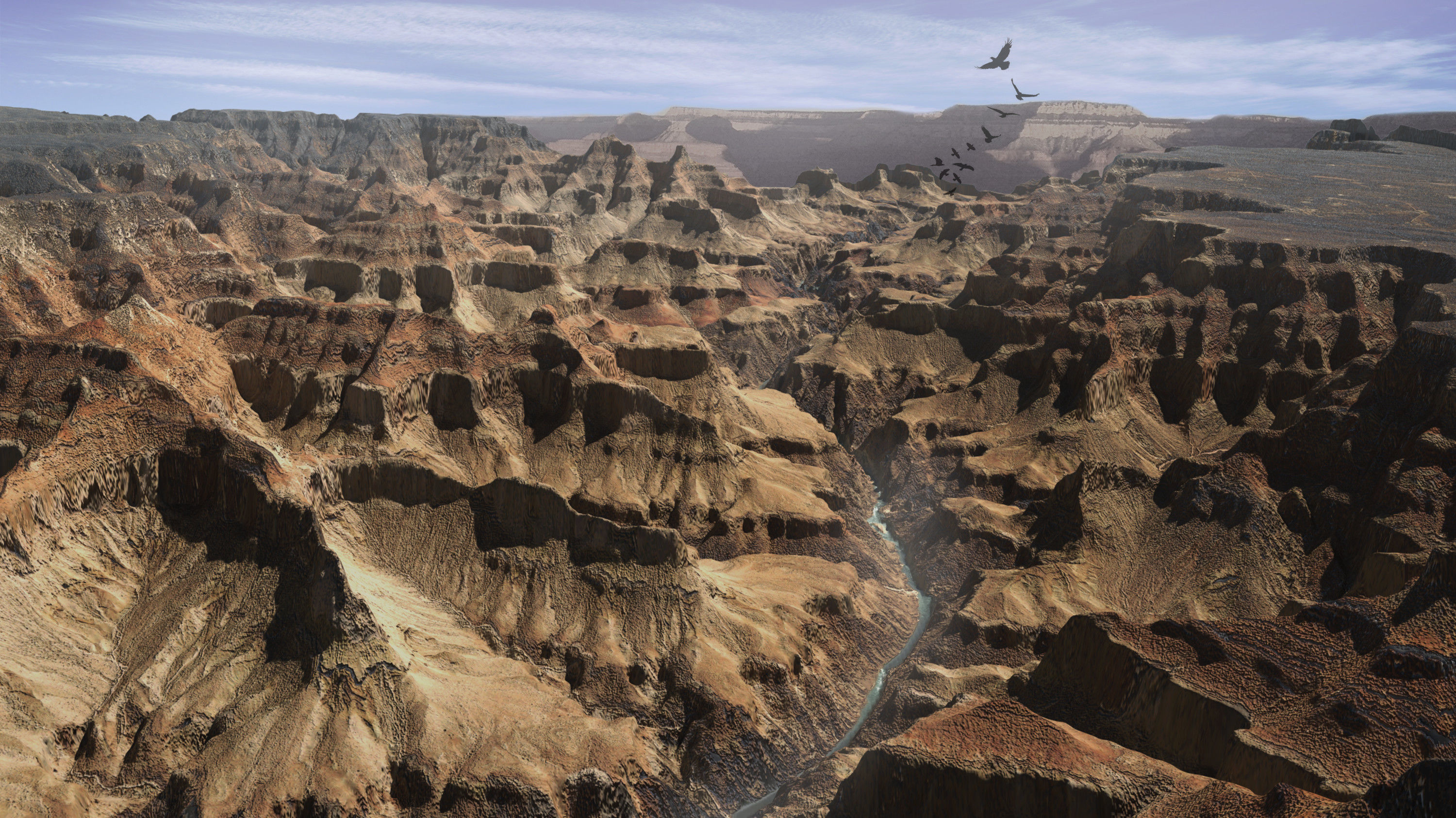 75km x 75km Grand Canyon Landscape 3D model | CGTrader