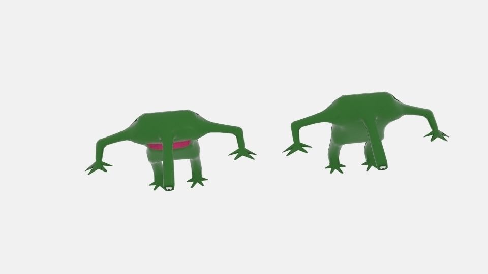 3D model Alien One Eye Long Neck VR / AR / low-poly | CGTrader