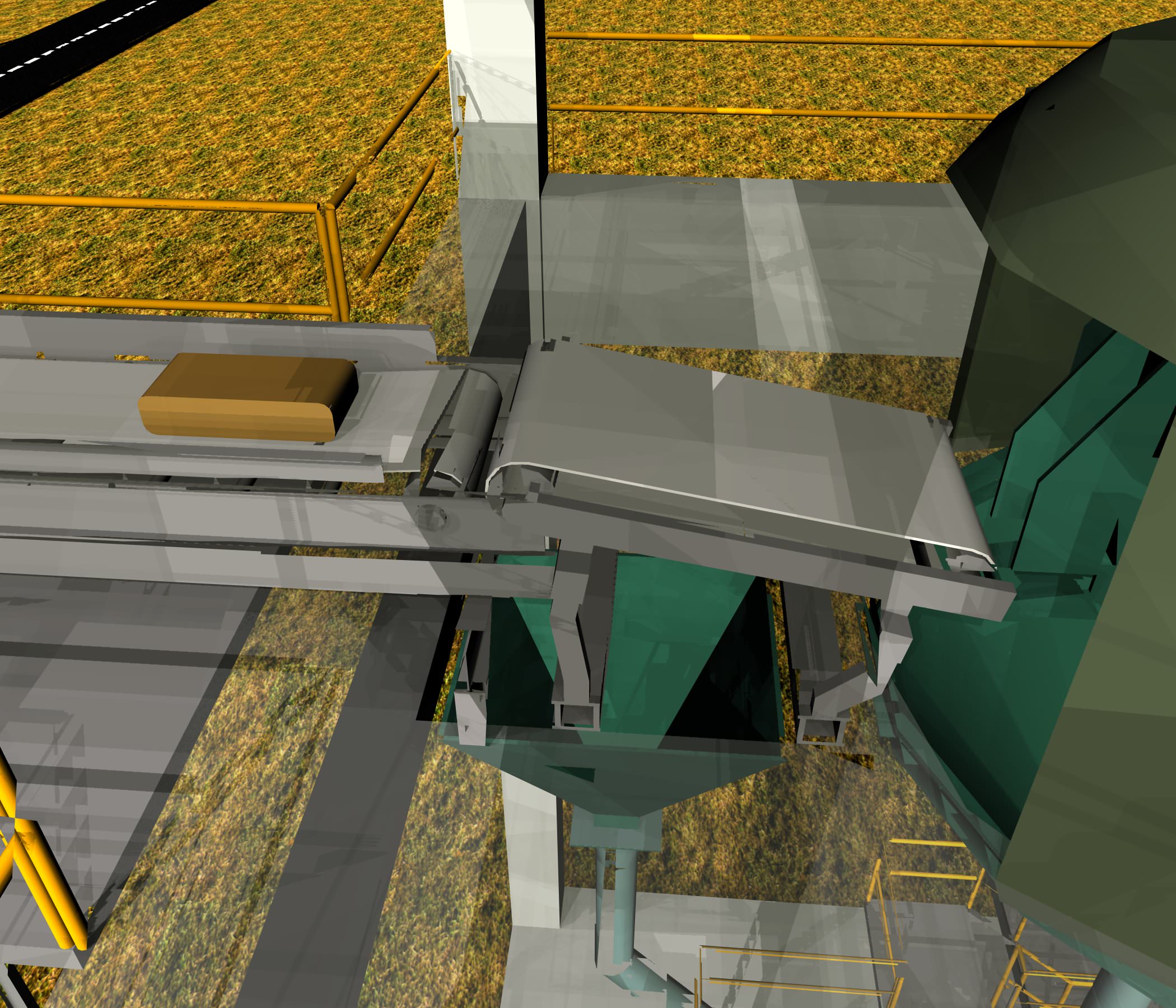 Cement Packing Plant free 3D model | CGTrader