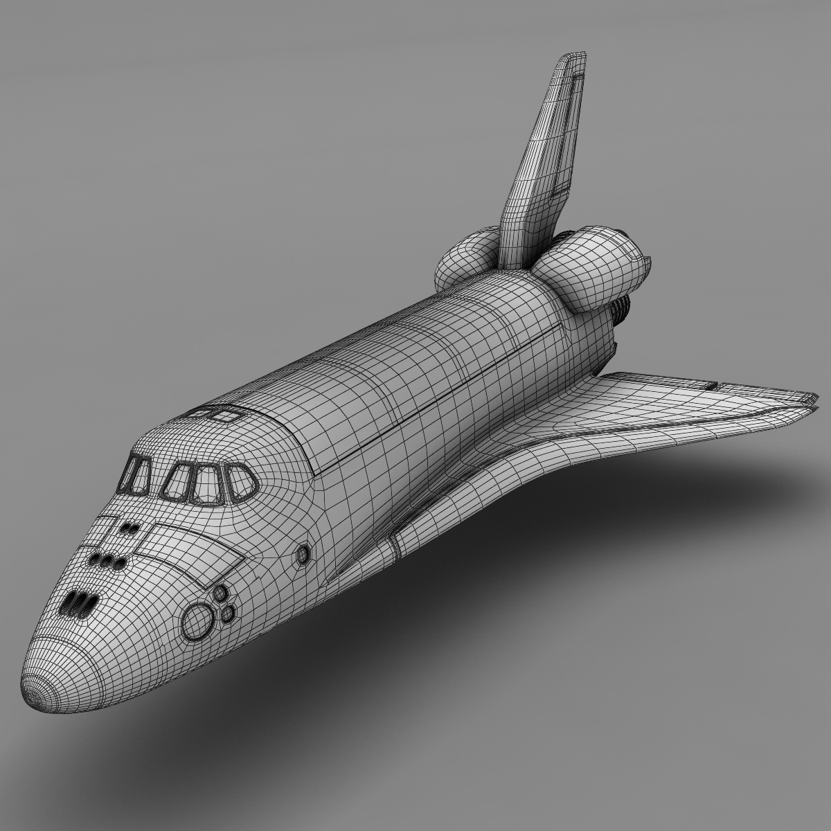 Space Shuttle 3D Model MAX OBJ FBX LWO LW LWS MA MB | CGTrader.com