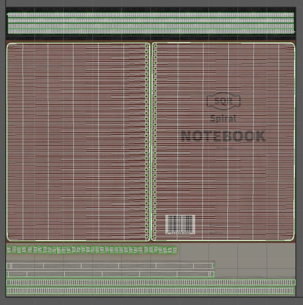 Spiral Notebook 3D model | CGTrader