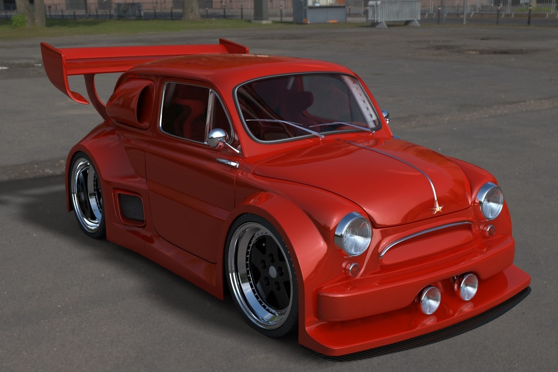 Zaz 965 3D model | CGTrader