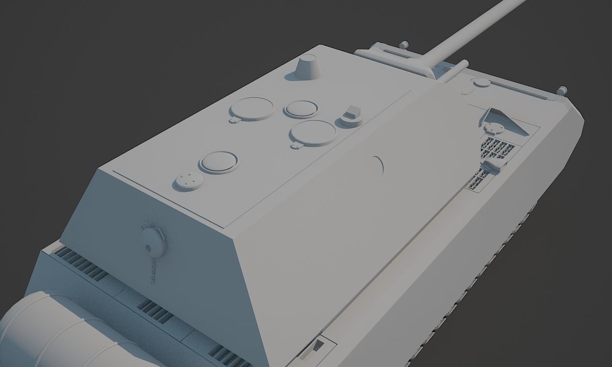 Panzerkampfwagen 8 - Maus tank 3D model | CGTrader