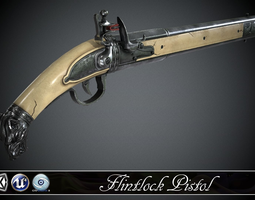 Flintlock 3D Models | CGTrader