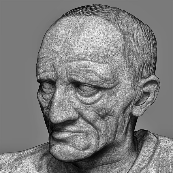 Printable bust of Marcus Porcius Cato the Censor 3D model 3D printable ...