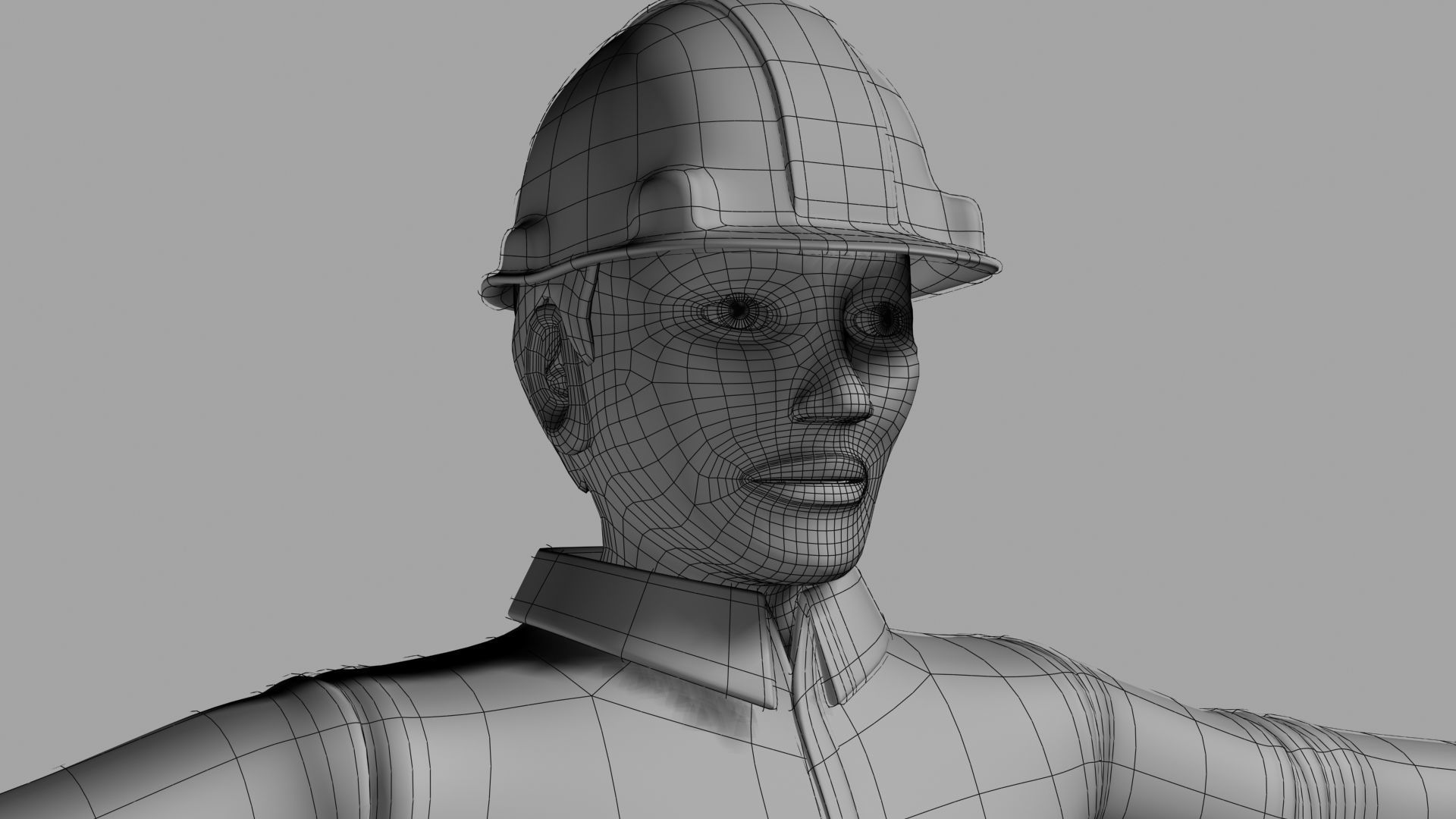 Male Worker 3D model | CGTrader