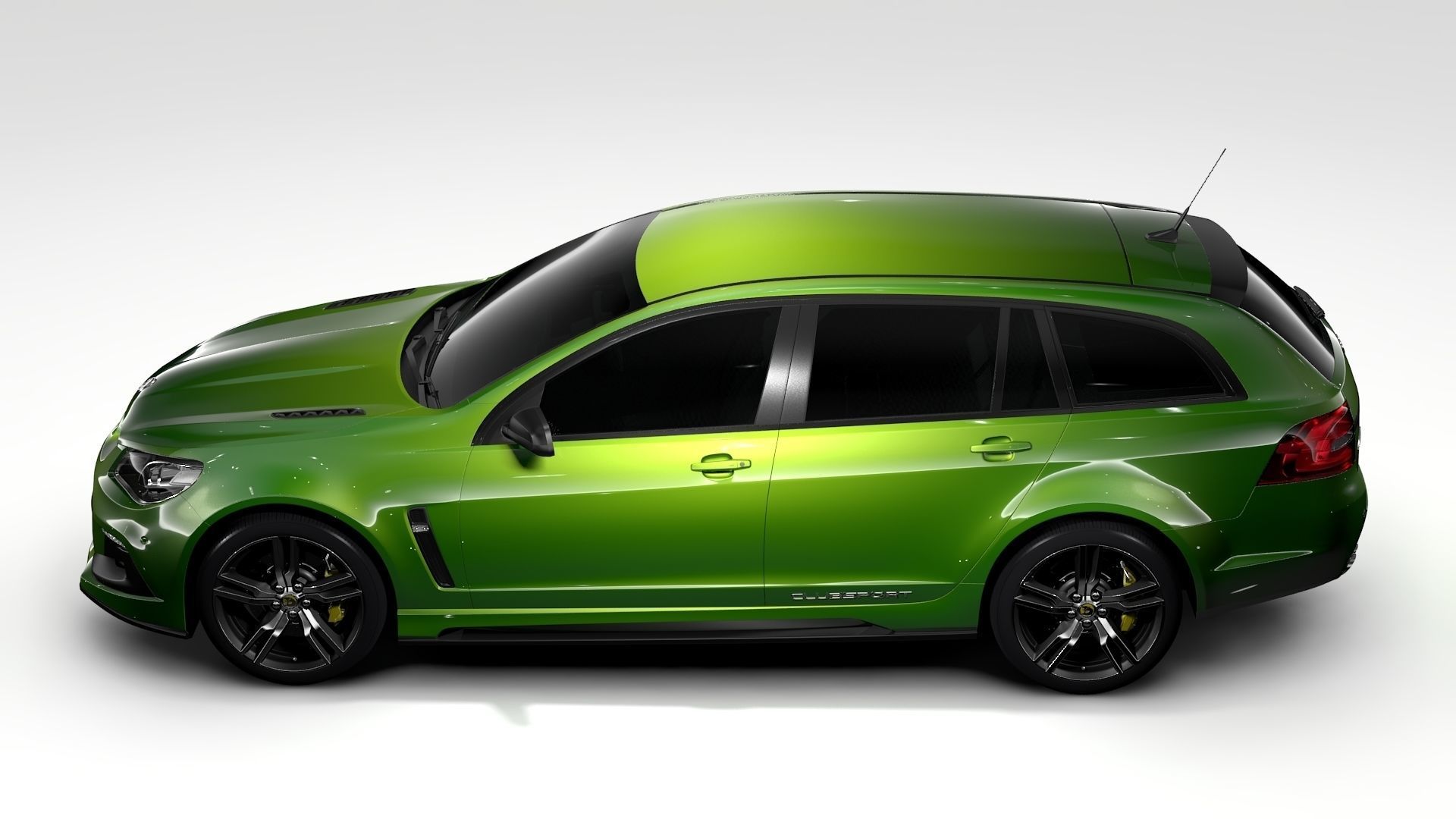 HSV Clubsport R8 Tourer Gen F2 2017 3D model | CGTrader