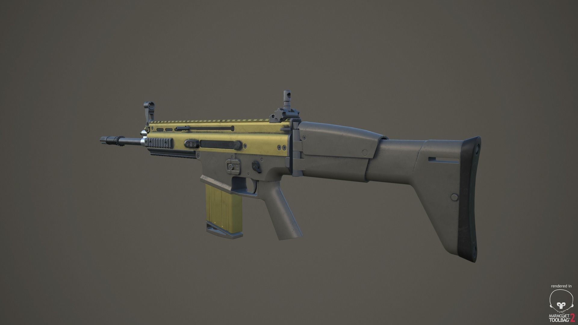 3D model scar-h VR / AR / low-poly | CGTrader