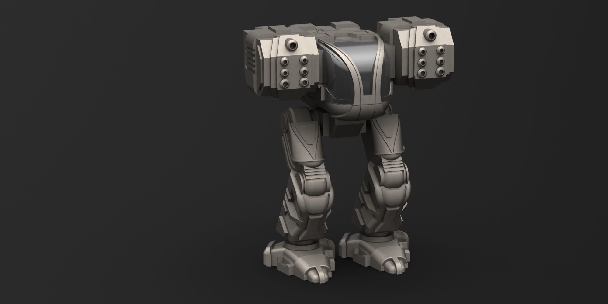 Robot mech 1 3D model 3D printable | CGTrader