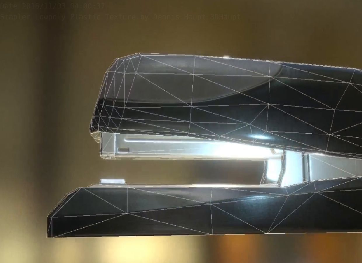 3D model Stapler Rigged And Animated Plastic Version VR / AR / low-poly rigged animated | CGTrader